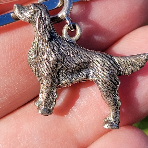 Vintage | Jewelry | Sterling Silver Dog Charm Cute Vintage | Poshmark